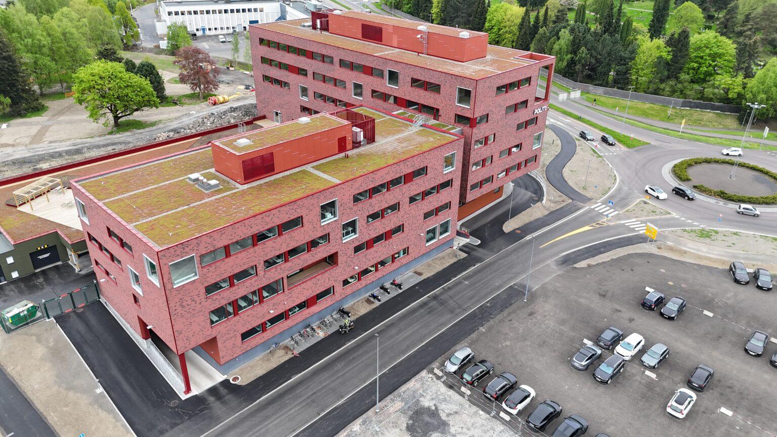 RELOG har ferdigstilt ny politistasjon på Kjelsrud - Relog